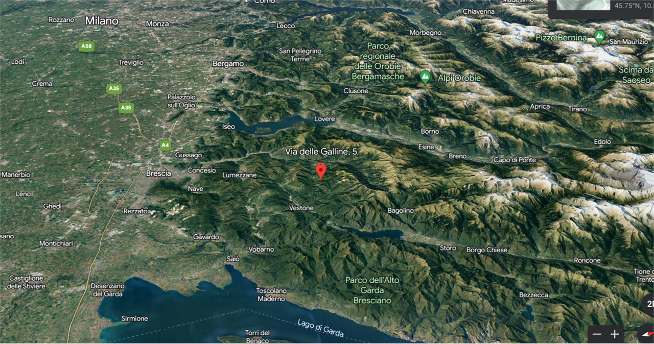 appartamento in vendita a pertica alta